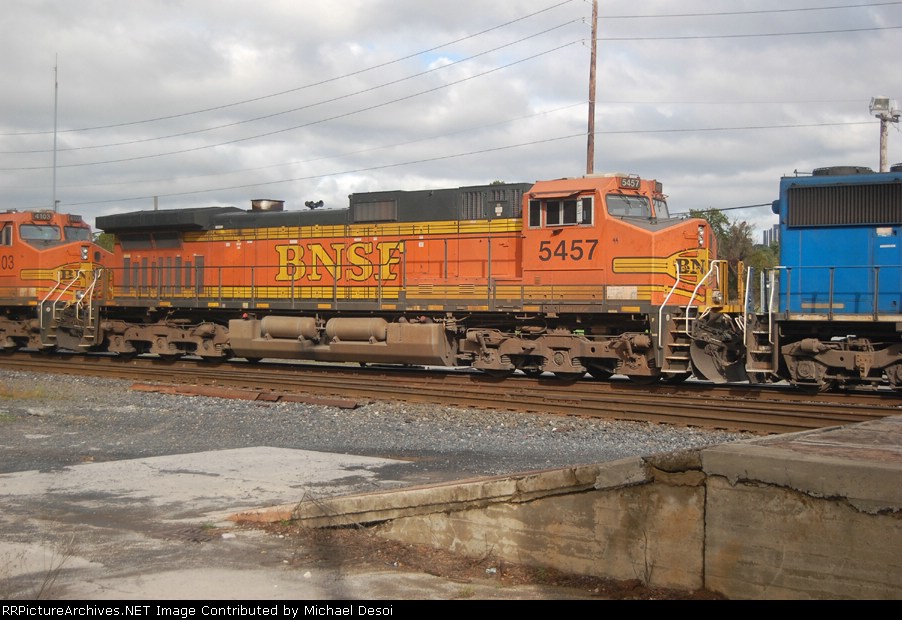 BNSF 5457 Second out at CP88